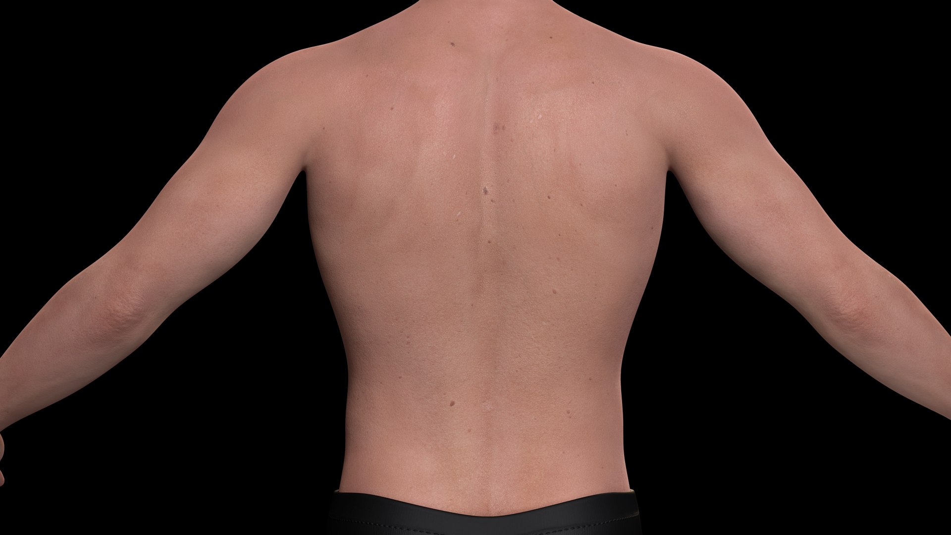 3D Realistic Male Base Mesh Model - TurboSquid 2231024