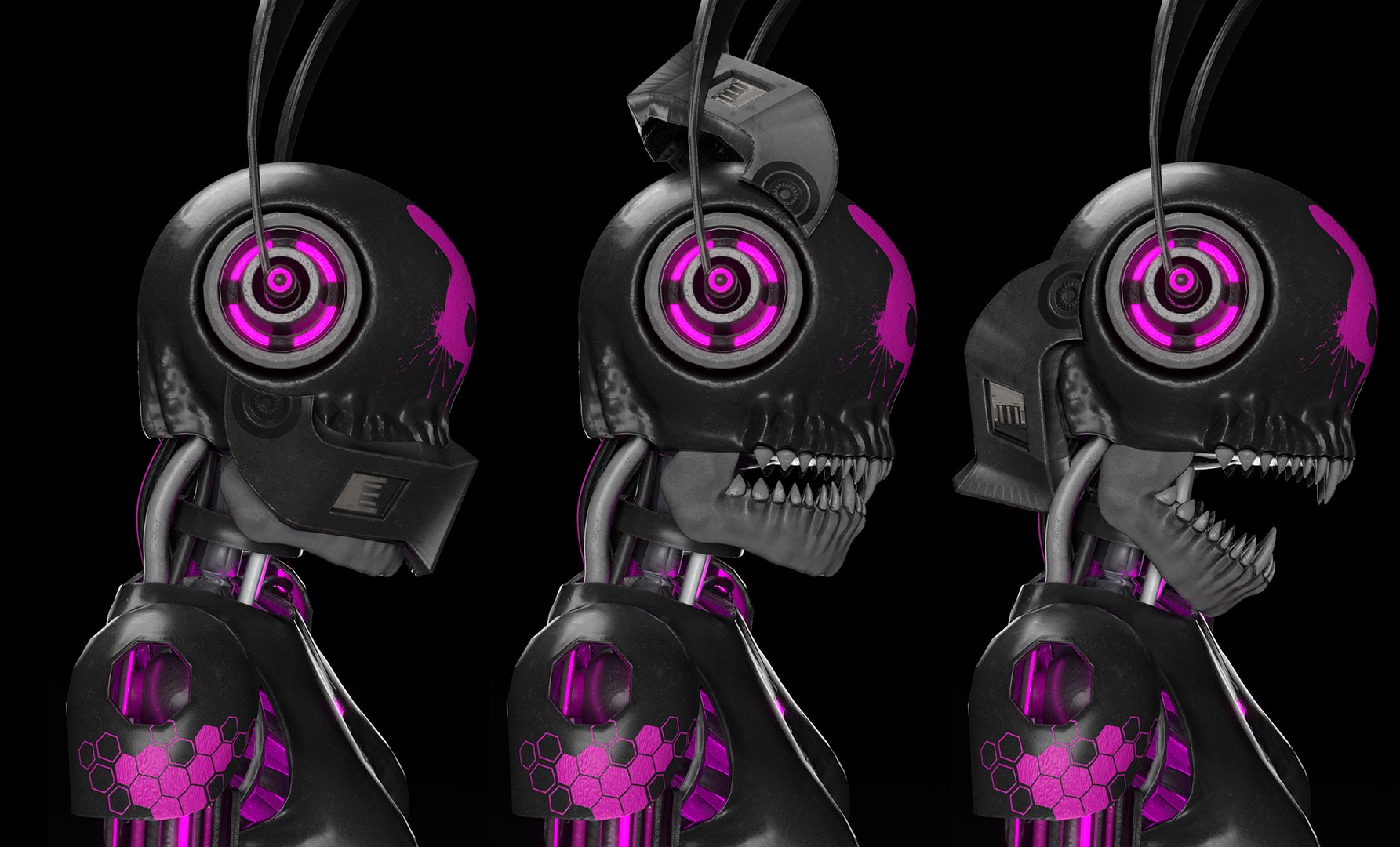 3D Robot Girl Model - TurboSquid 2244165