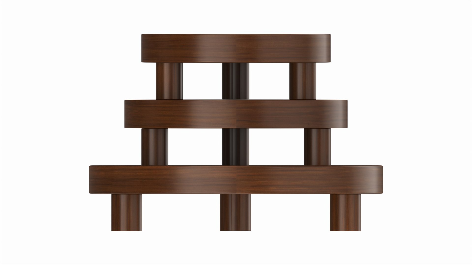 3D Store Wooden Round Display Stand Model - TurboSquid 2188009