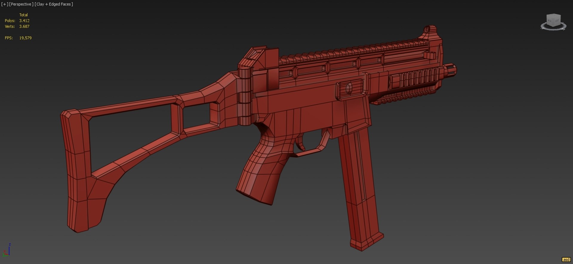 Ump 45 Rifle Model | 1145960 | TurboSquid