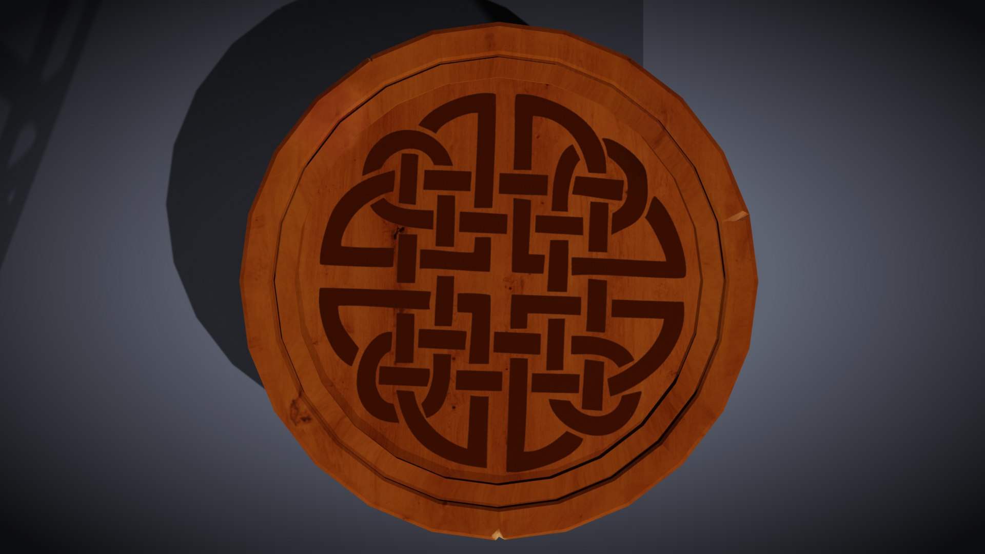 Round Viking Table with Table Cloth Candle and Chairs 3D - TurboSquid ...