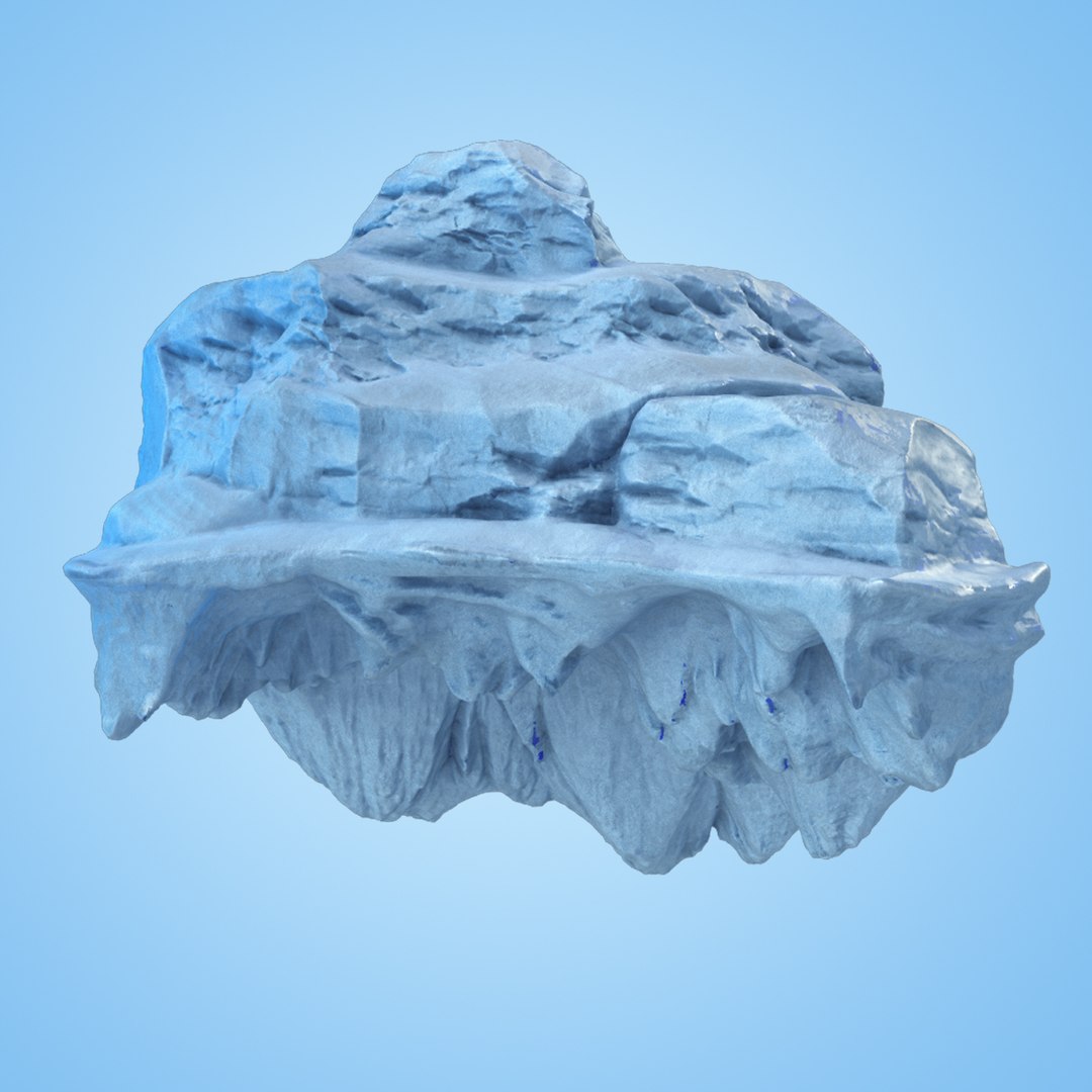 3d Iceberg 4 Model