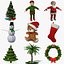 3d Model Christmas Tree Presents Santa Claus