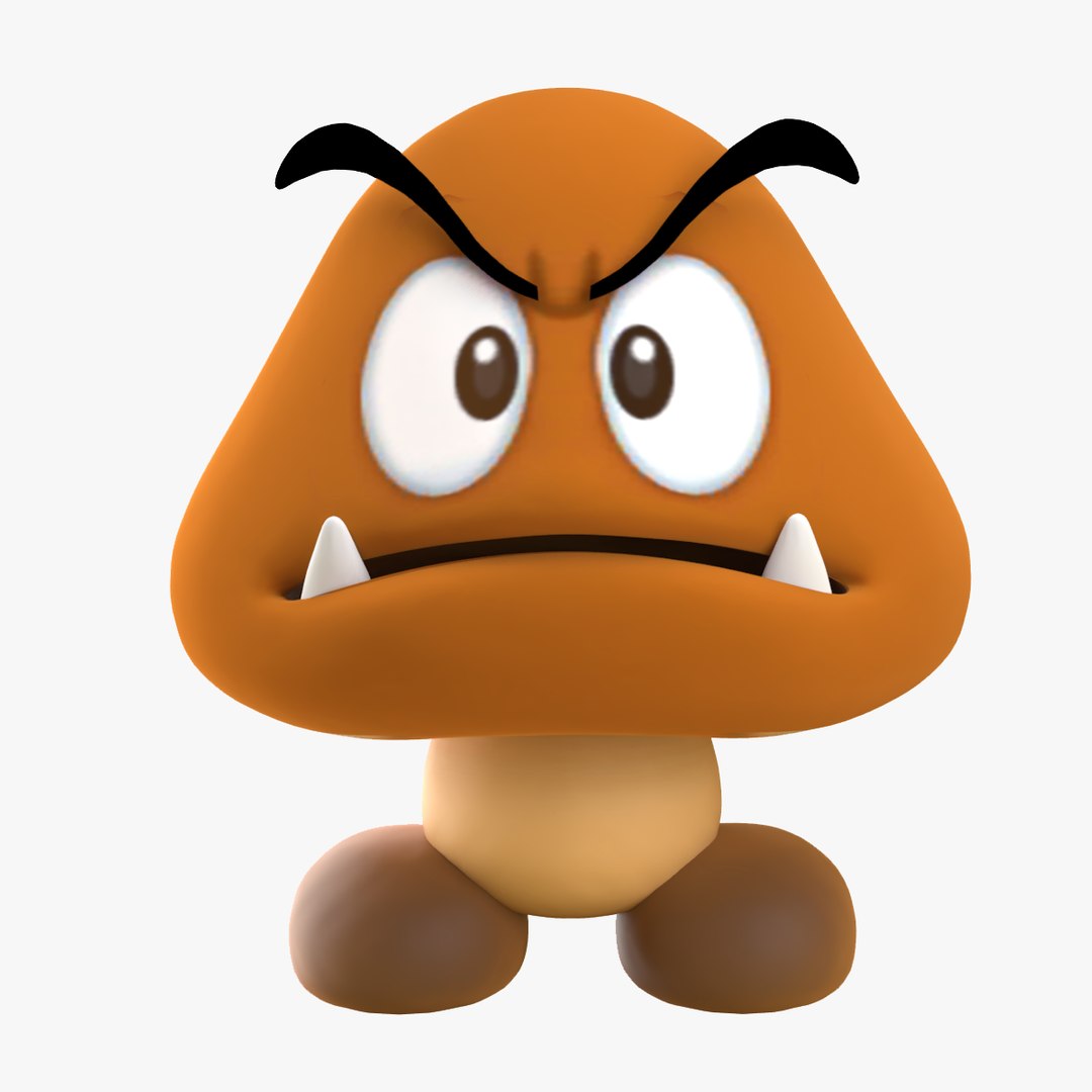 Goomba Model - TurboSquid 2030275