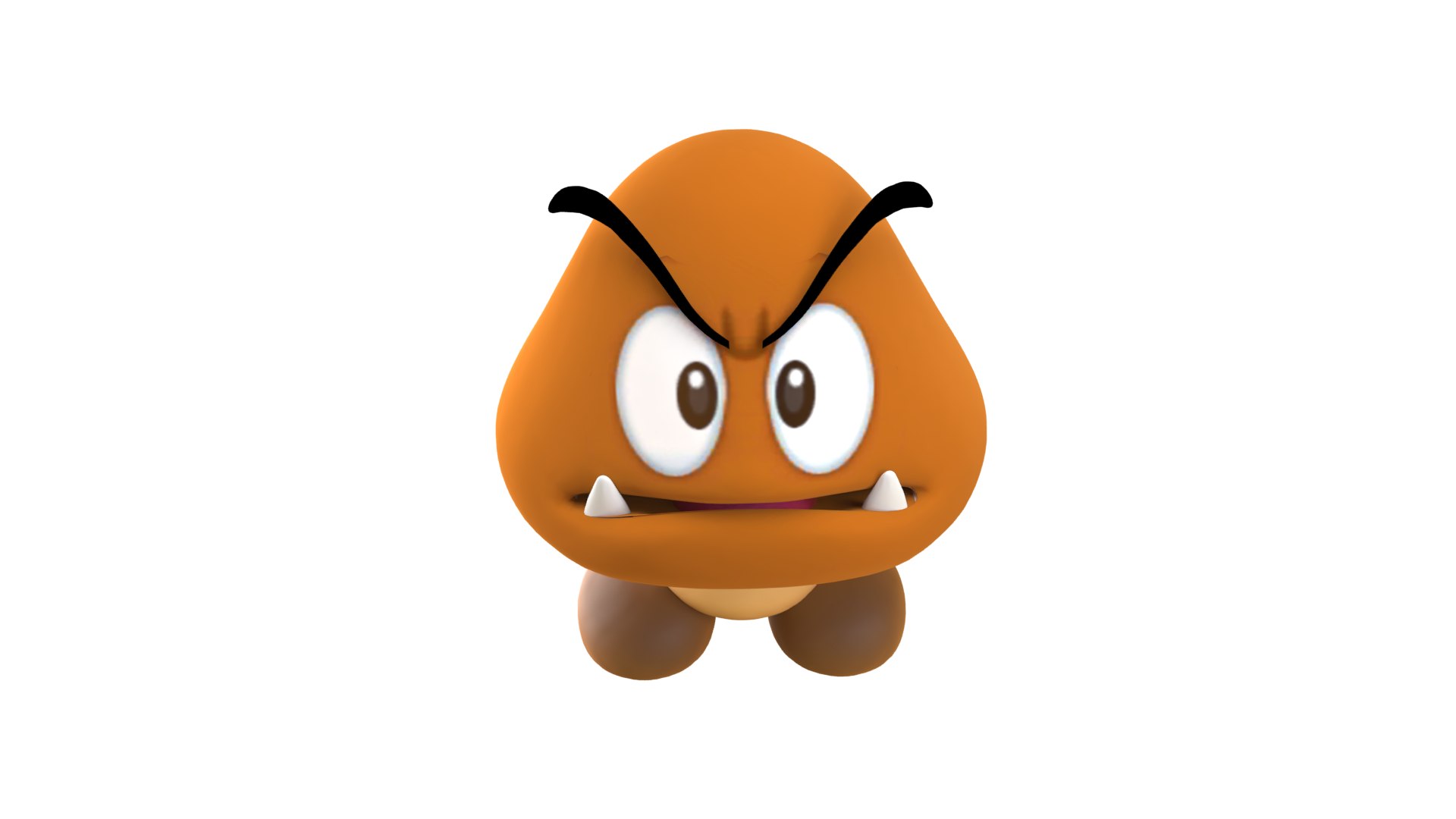 Goomba Model - TurboSquid 2030275