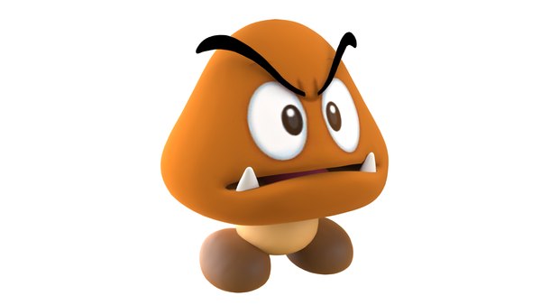 Goomba model - TurboSquid 2030275