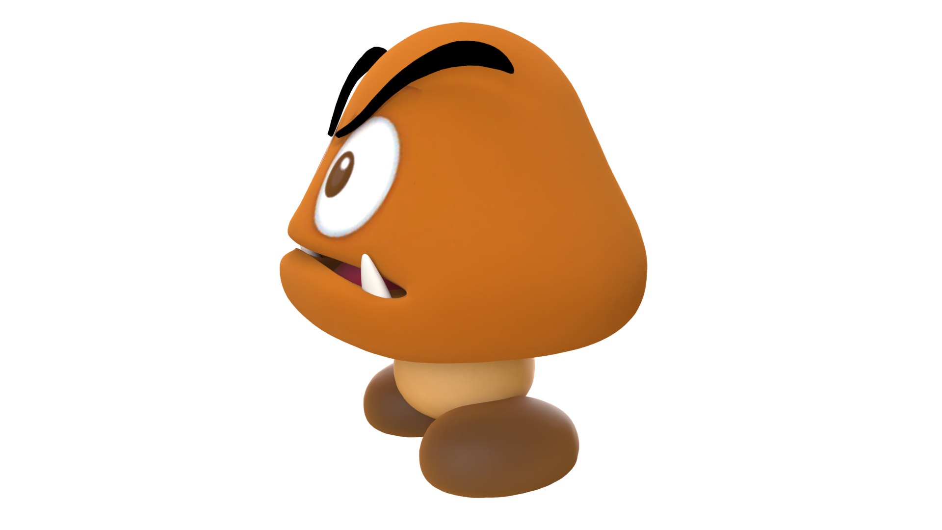 Goomba Model - TurboSquid 2030275