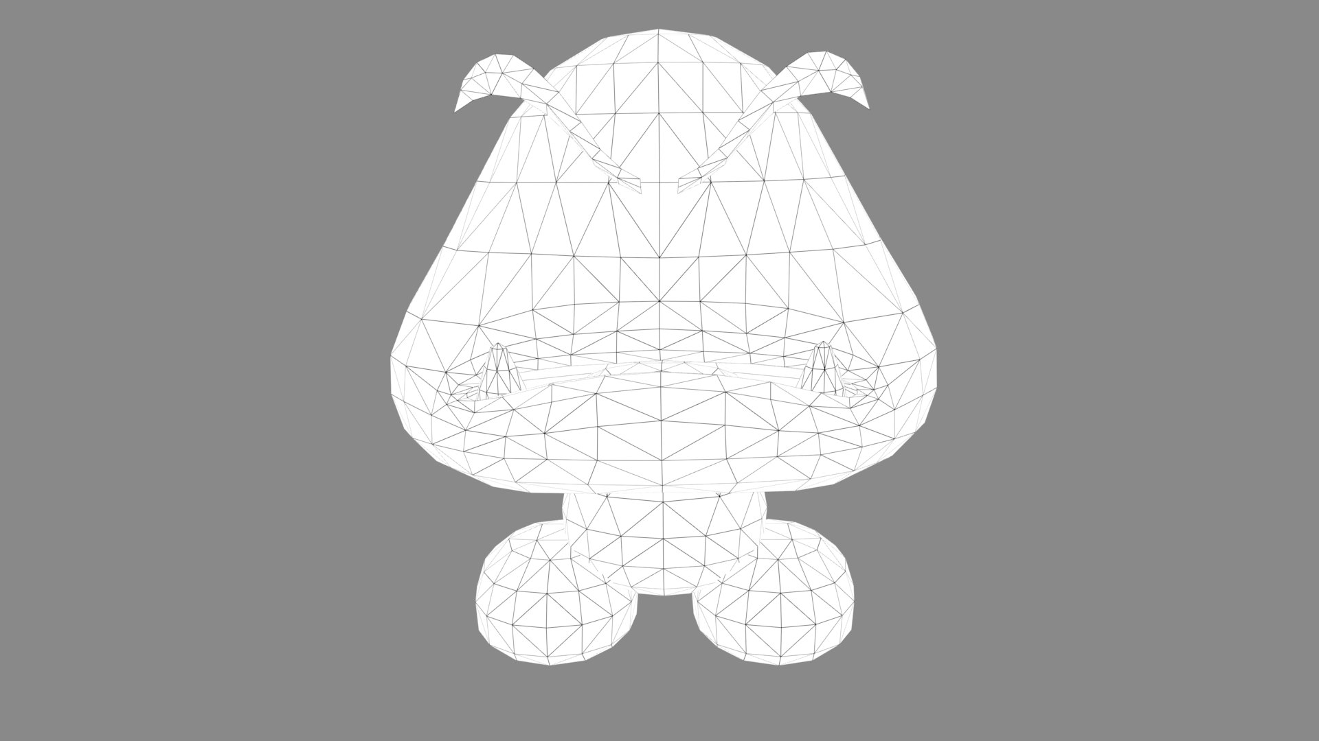 Goomba Model - TurboSquid 2030275