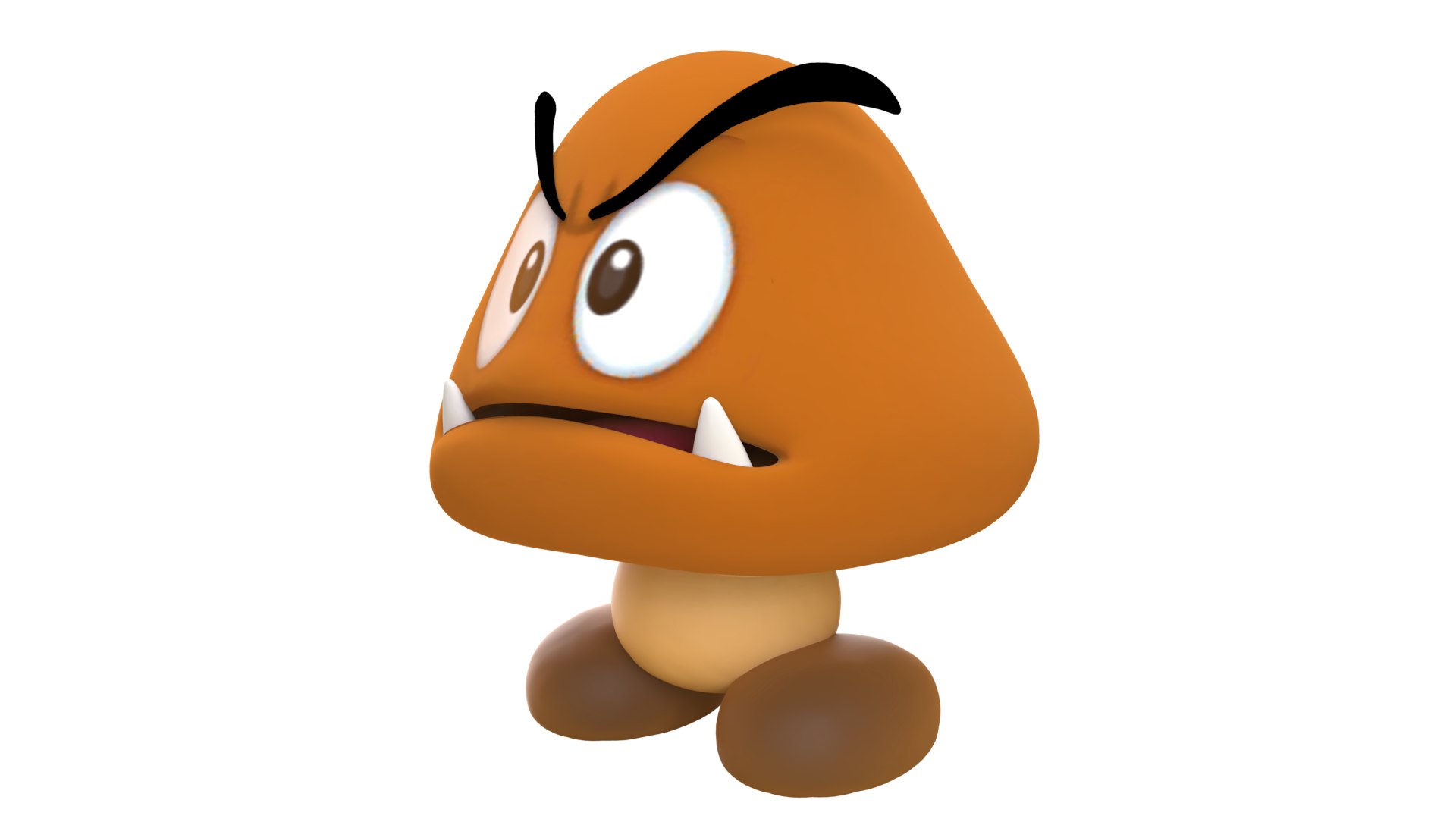 Goomba Model - TurboSquid 2030275