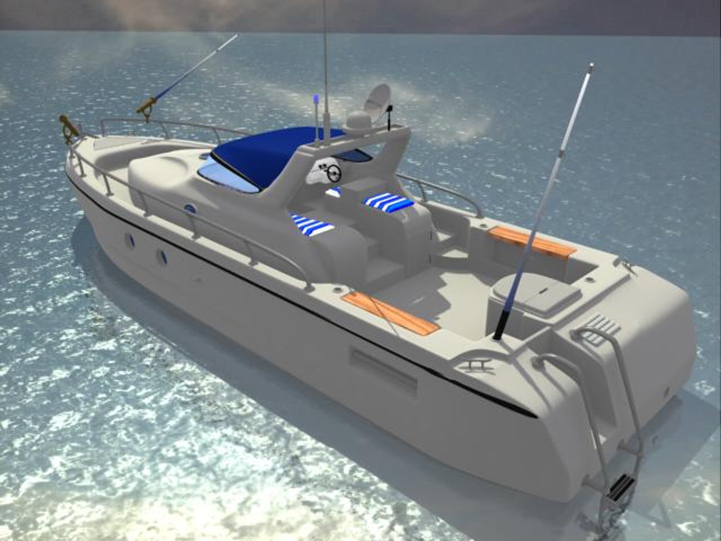 Max Pleasure Fishing Boat