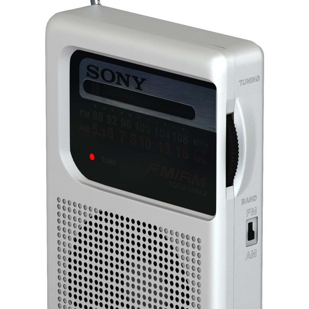 Obj Pocket Radio Sony Icf-s10mk2