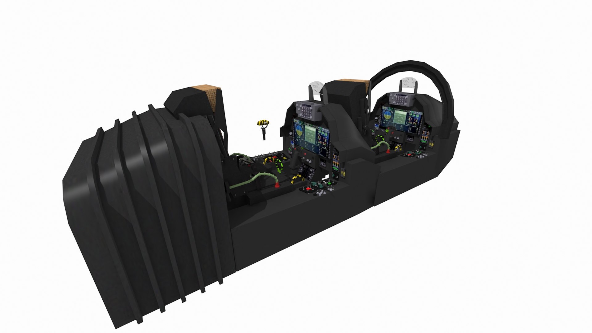 F15ex Cockpit 3D - TurboSquid 2144282