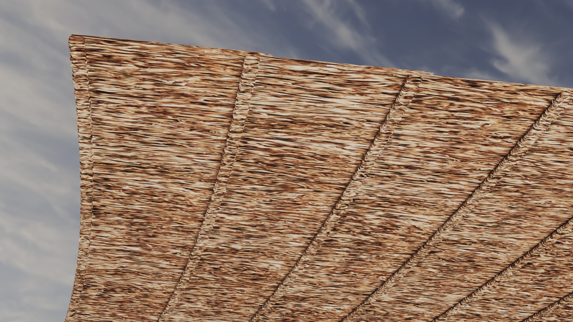 Thatched Roof 3D - TurboSquid 1673543