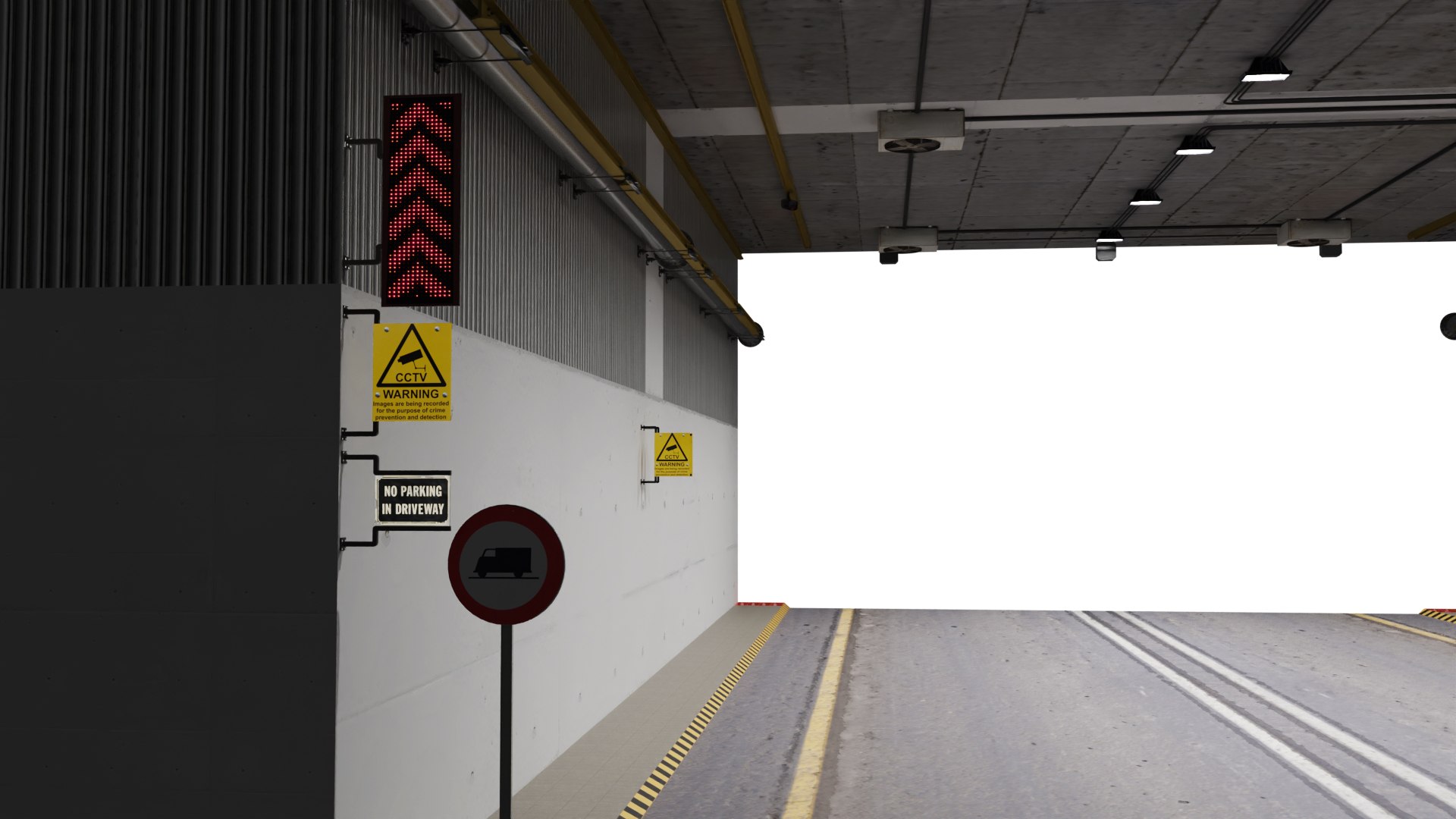 Realistic Tileable Tunnel Model - TurboSquid 2091198