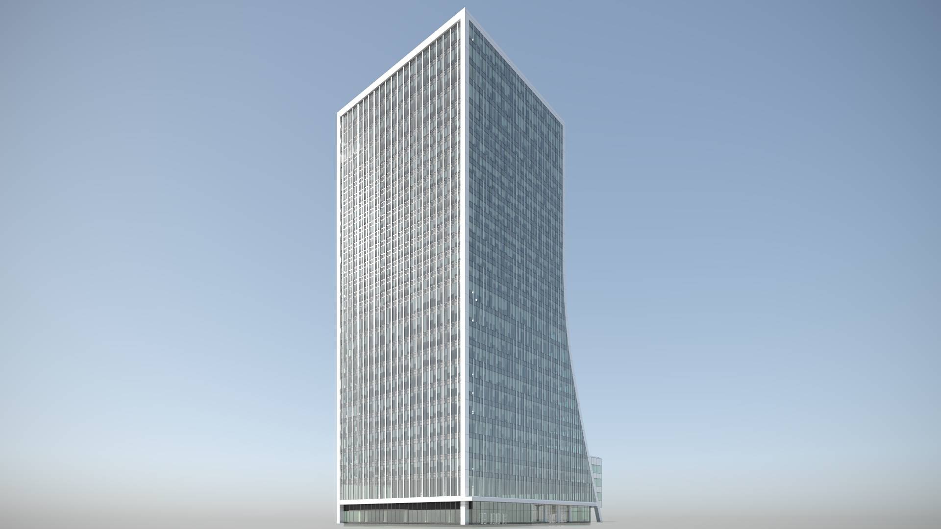 One Bank Street Canary Wharf 3D Model - TurboSquid 1944581