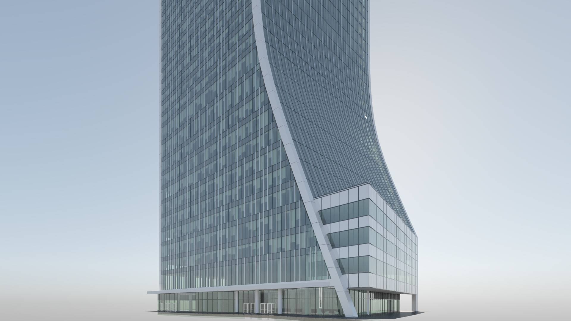 One Bank Street Canary Wharf 3D Model - TurboSquid 1944581