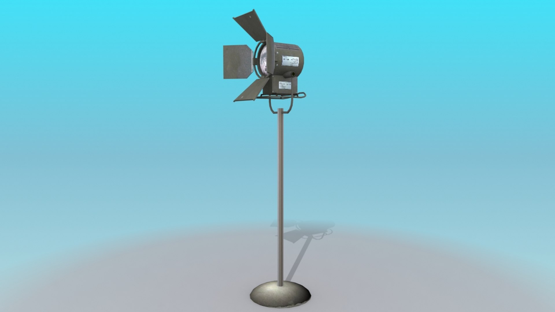 Stage Spotlight 3d 3ds