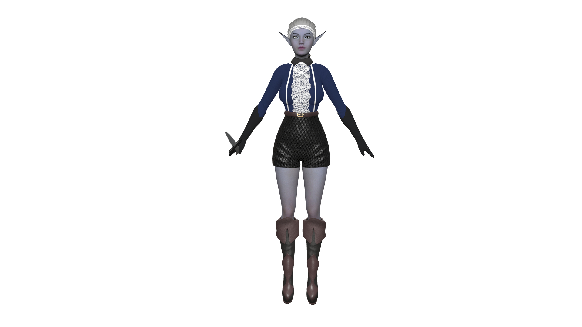 3D High Elf Model - TurboSquid 1870533