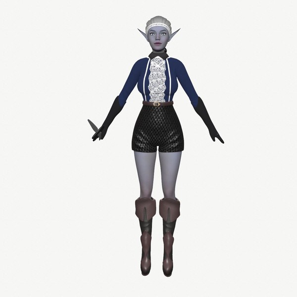 3D High elf model - TurboSquid 1870533