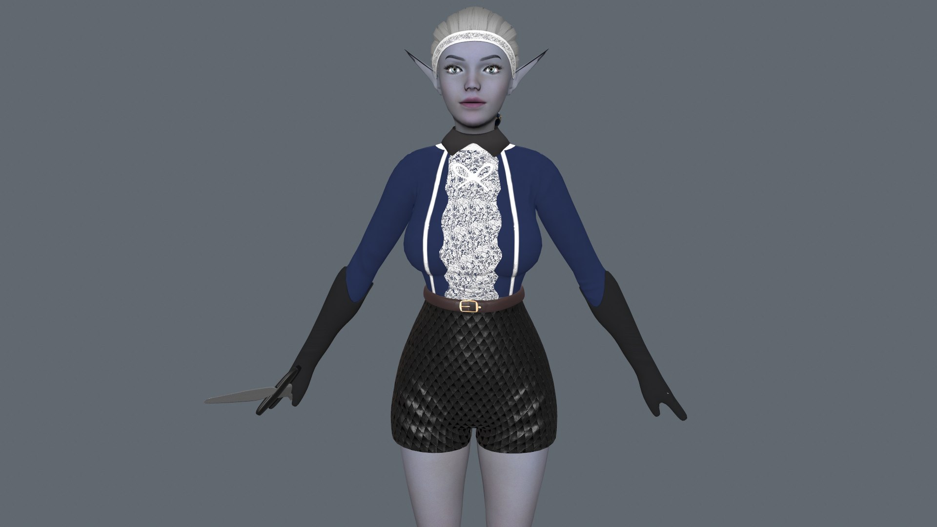 3D High Elf Model - TurboSquid 1870533