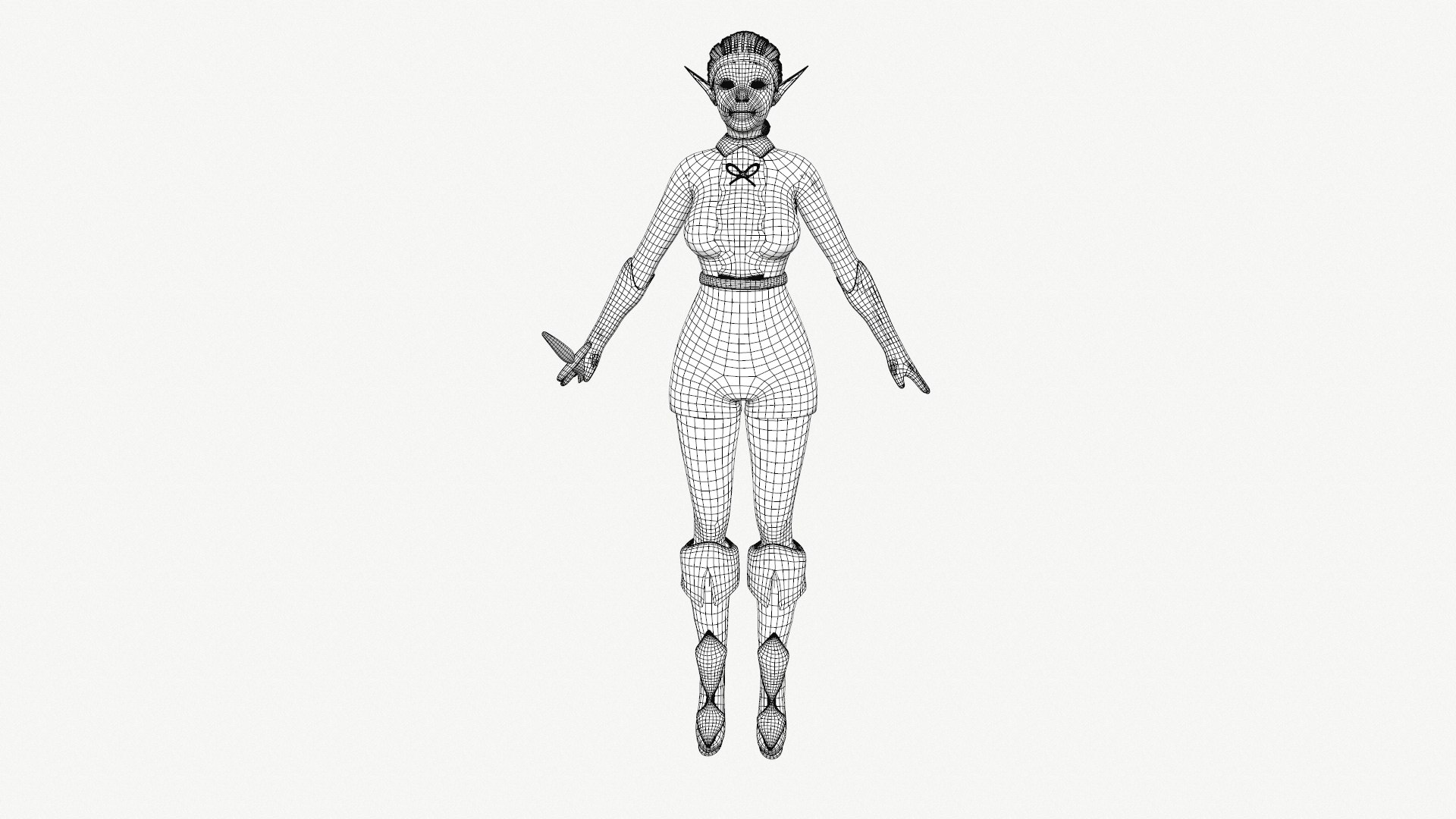 3D High Elf Model - TurboSquid 1870533