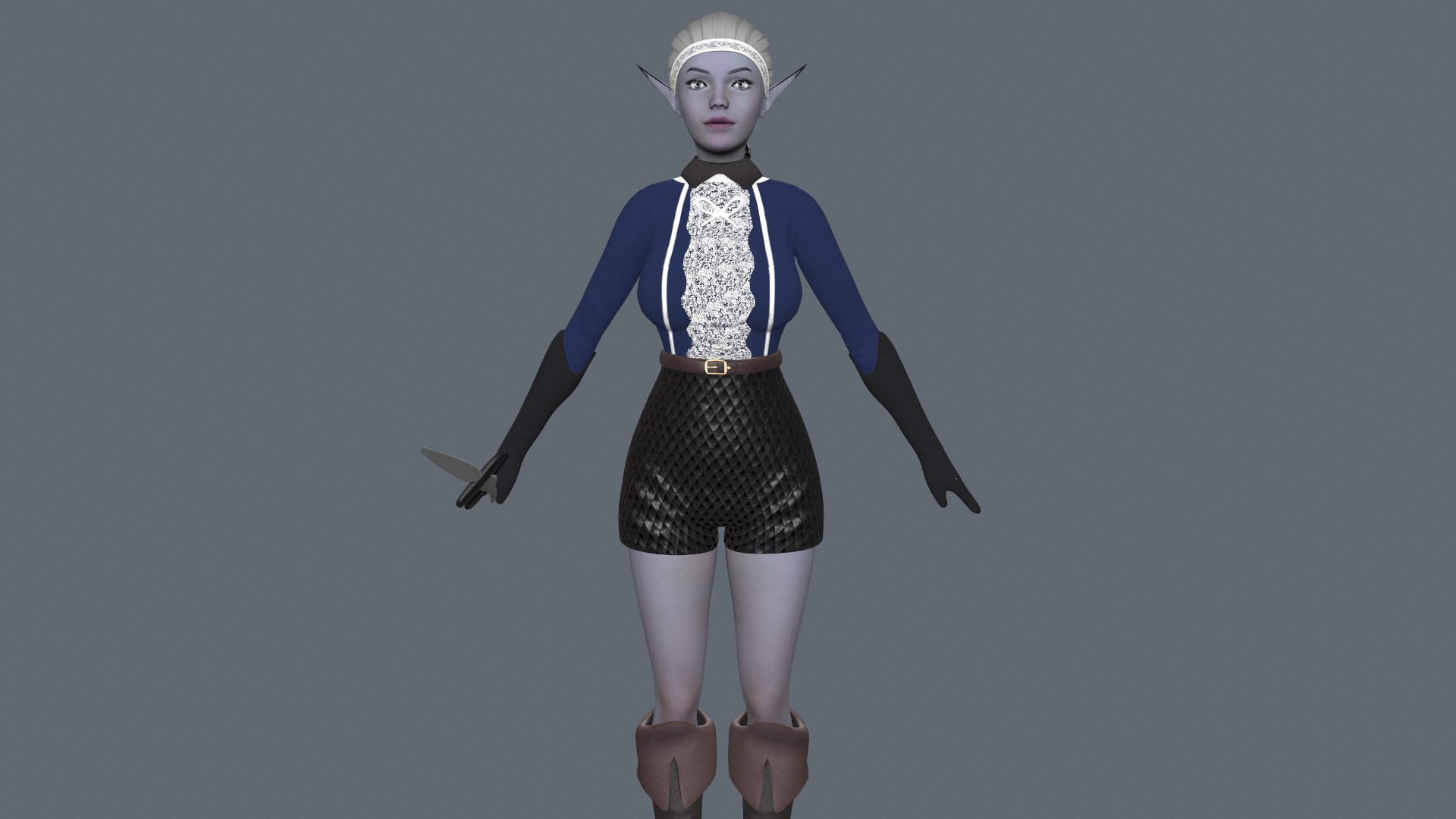 3D High Elf Model - TurboSquid 1870533