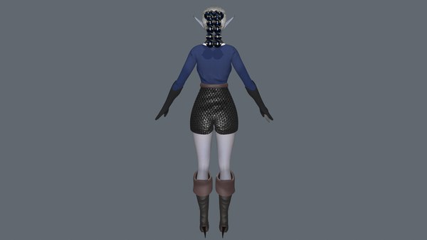3D High elf model - TurboSquid 1870533
