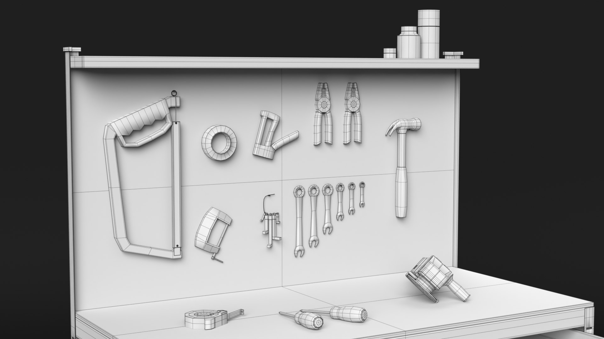 3D Workbench Model - TurboSquid 2193124