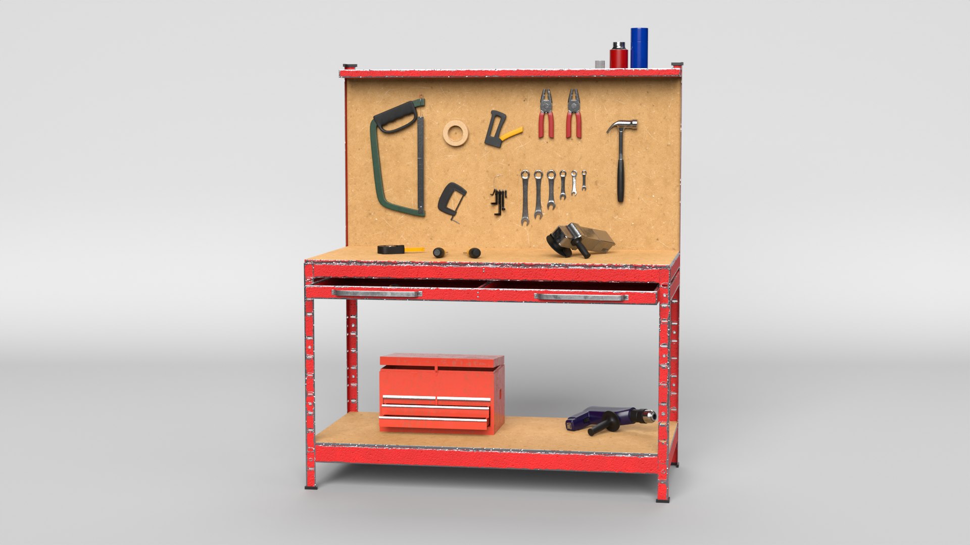 3D Workbench Model - TurboSquid 2193124