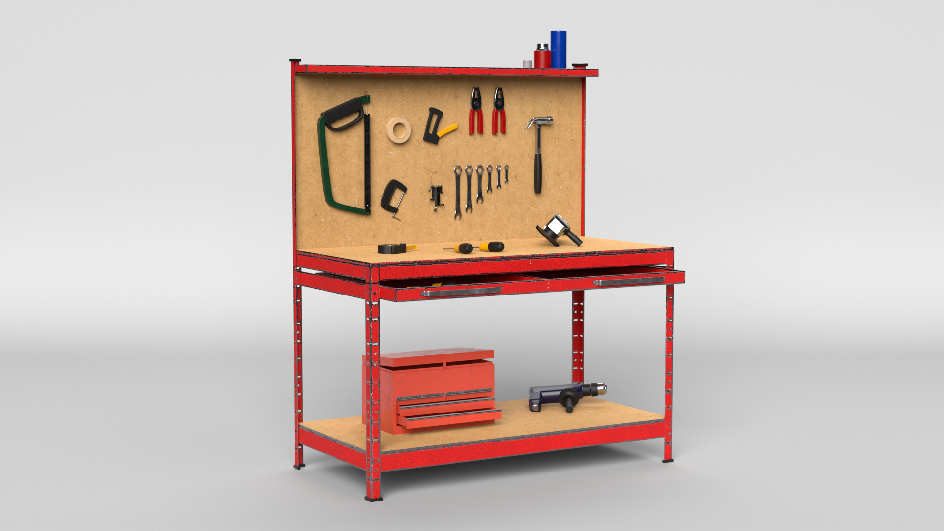 3D Workbench Model - TurboSquid 2193124