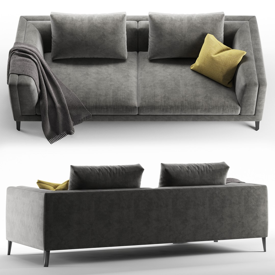 3D 9 Sofas Collection 09 - TurboSquid 2089128