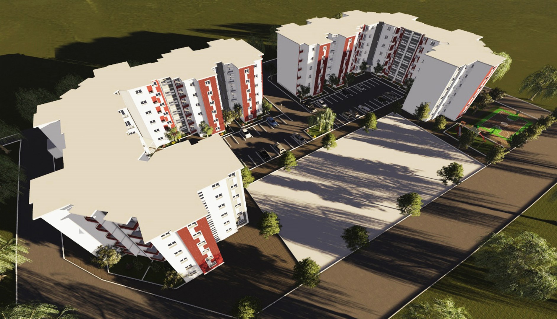 3D Residential Buildings Architecture Revit Model - TurboSquid 1278117