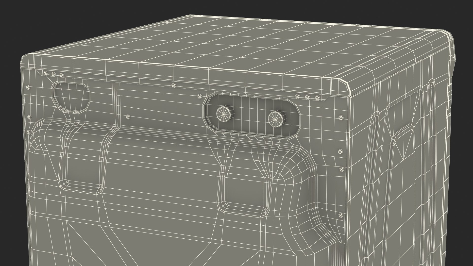 Drying Machine Beige 3D model - TurboSquid 2062952