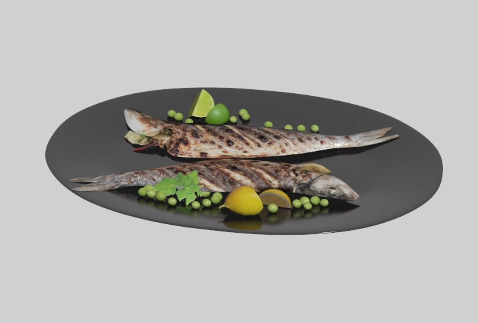 3D Meal Fish - TurboSquid 1342106