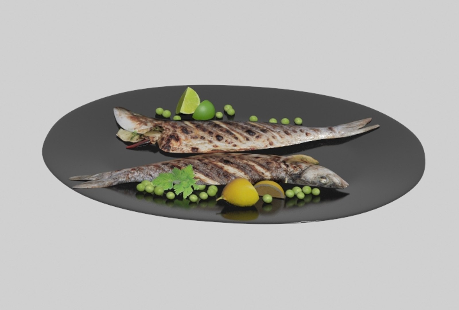 3D Meal Fish - TurboSquid 1342106