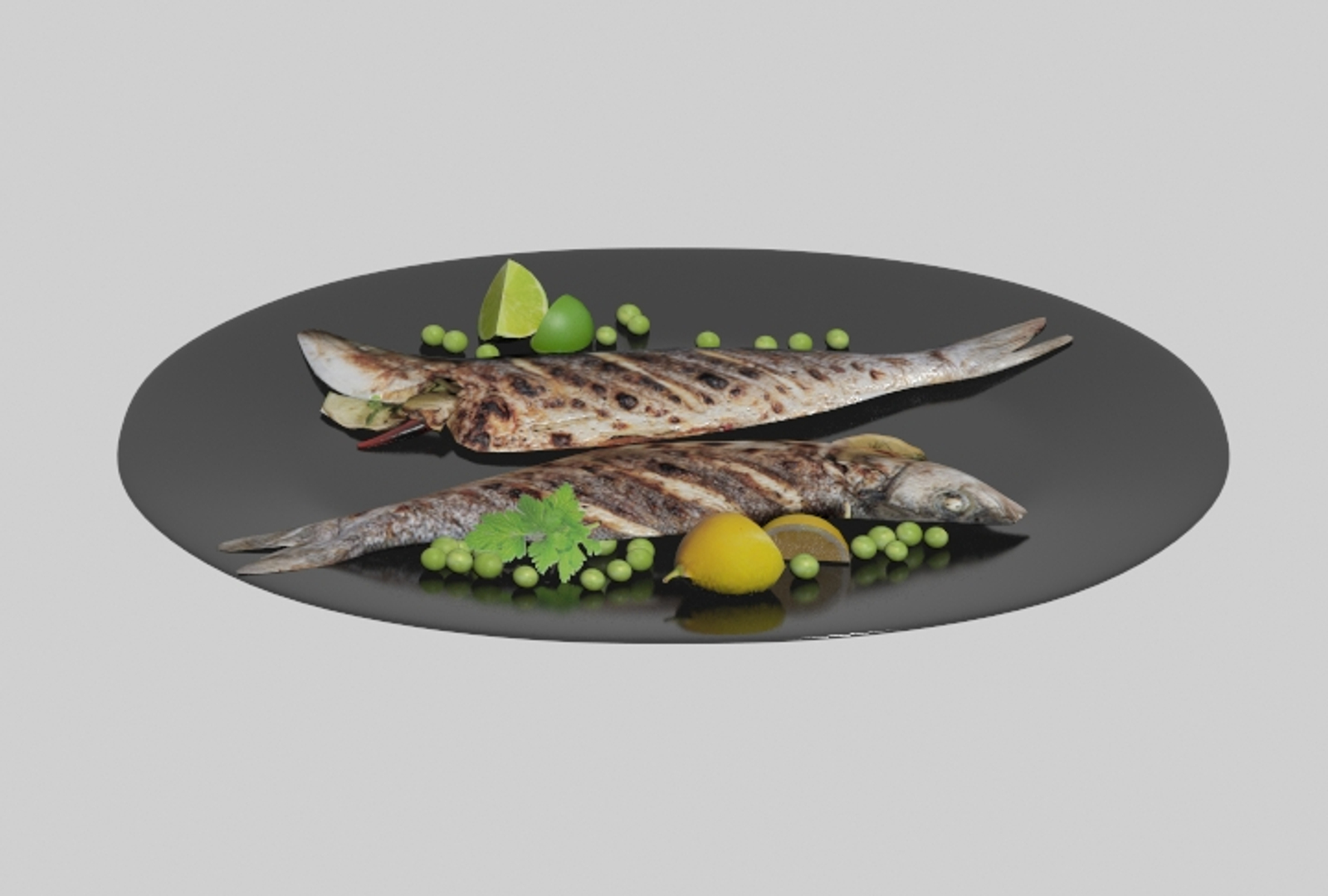 3D Meal Fish - TurboSquid 1342106