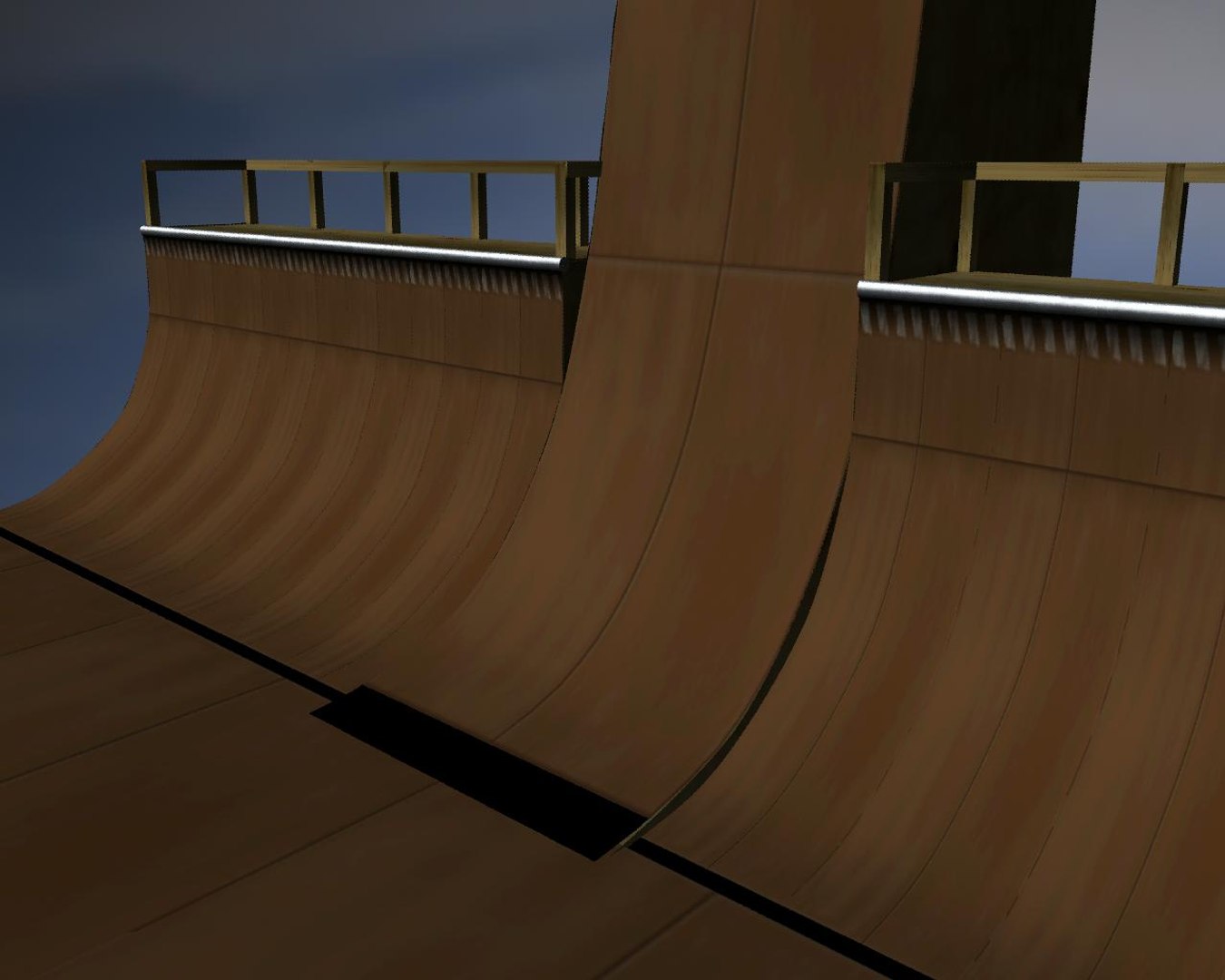 3d halfpipe model