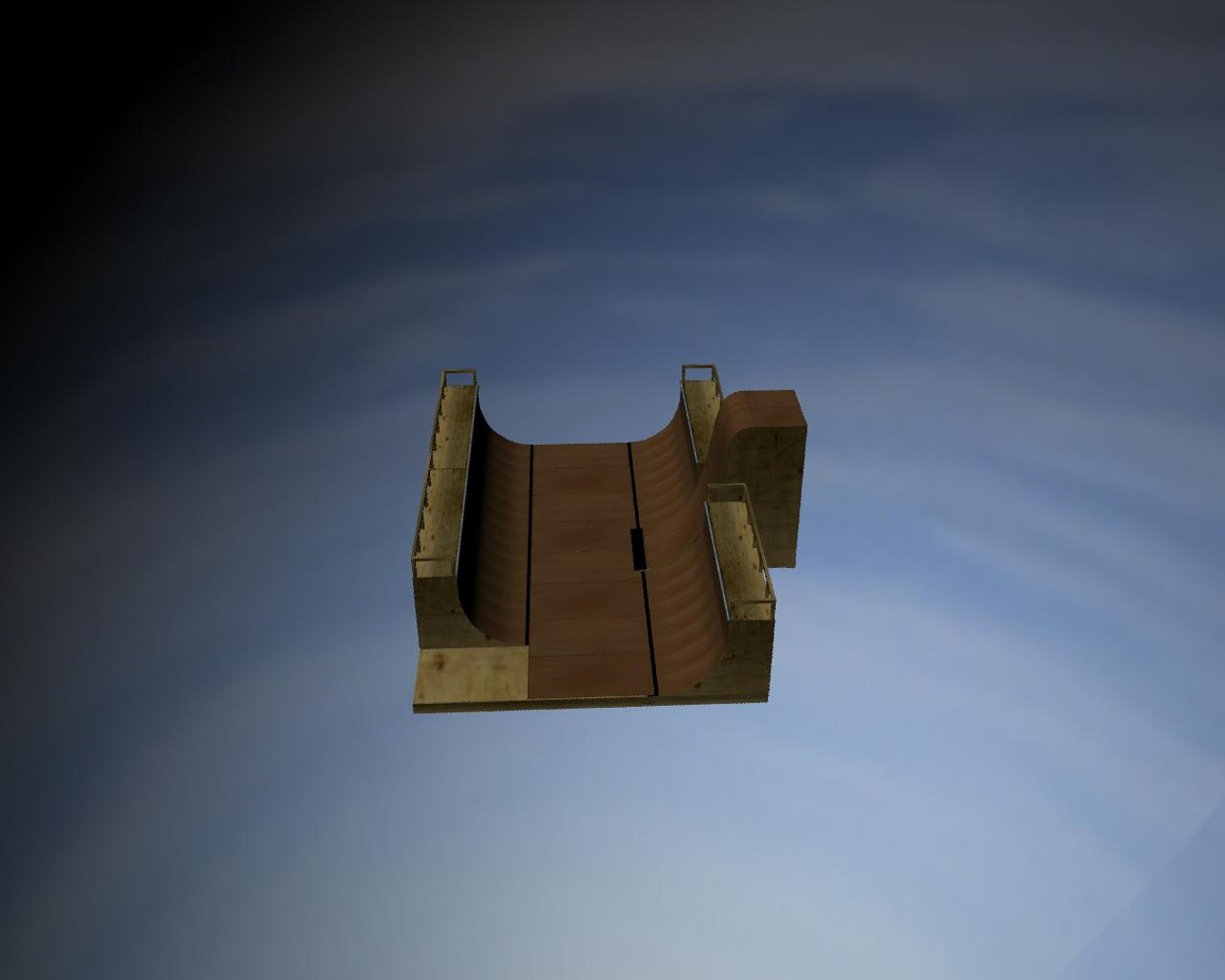 3d halfpipe model