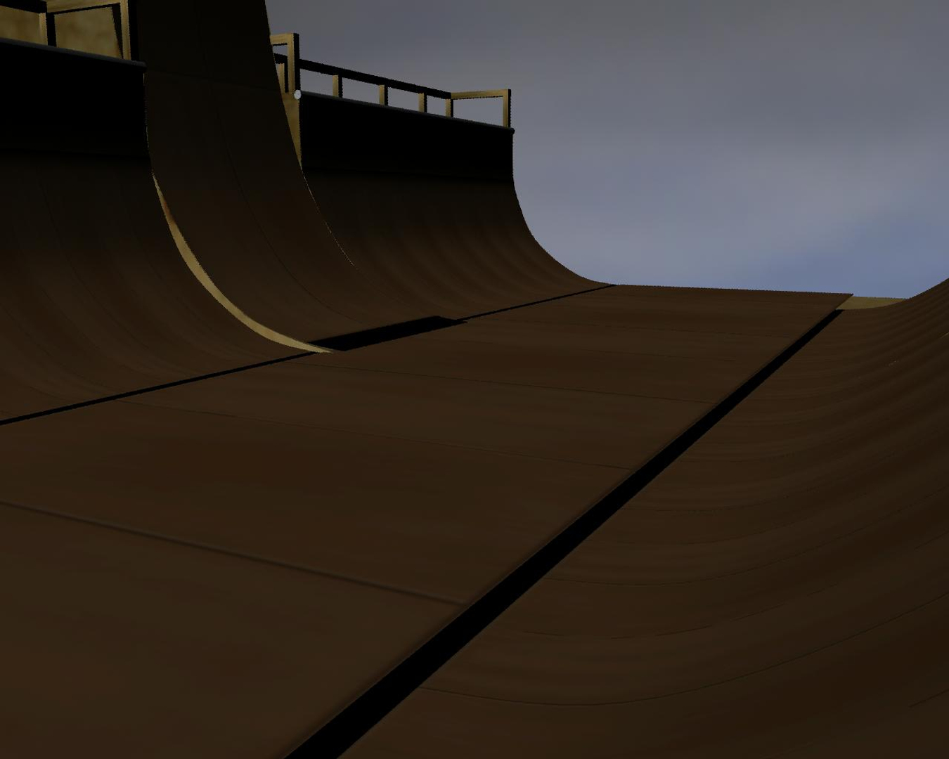 3d halfpipe model