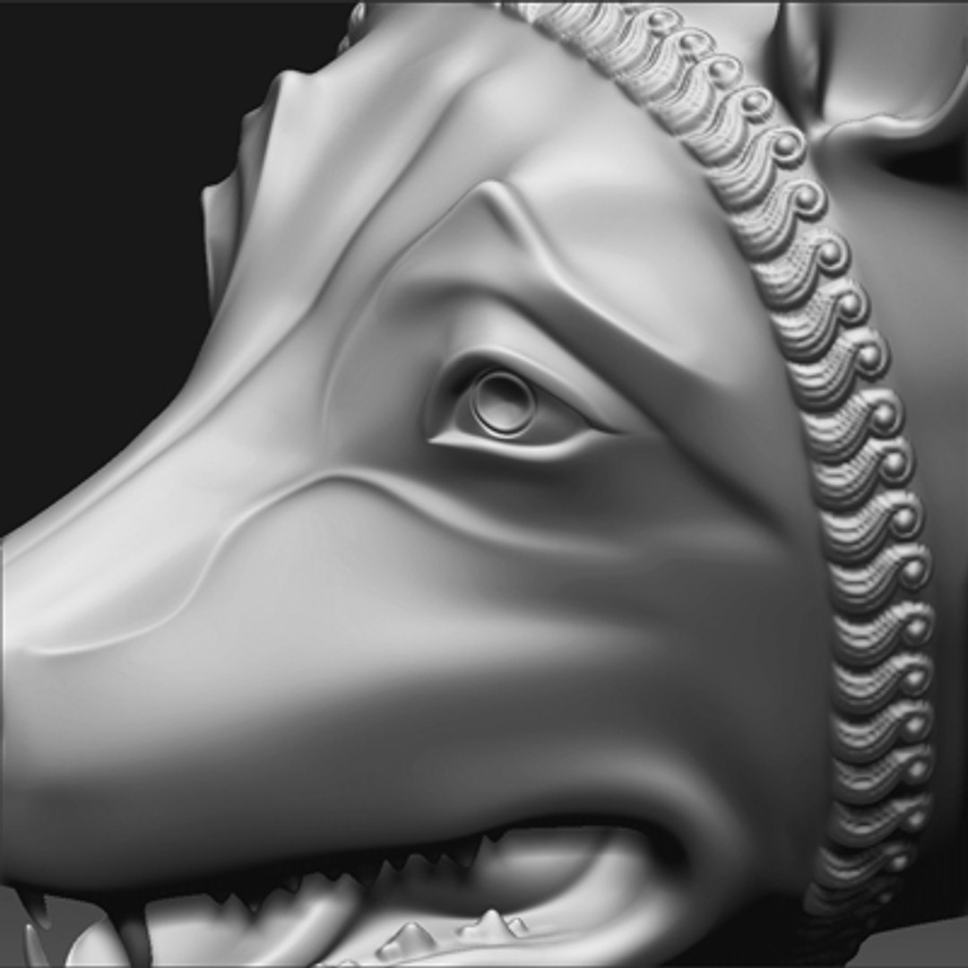 Roman Head 3d Model