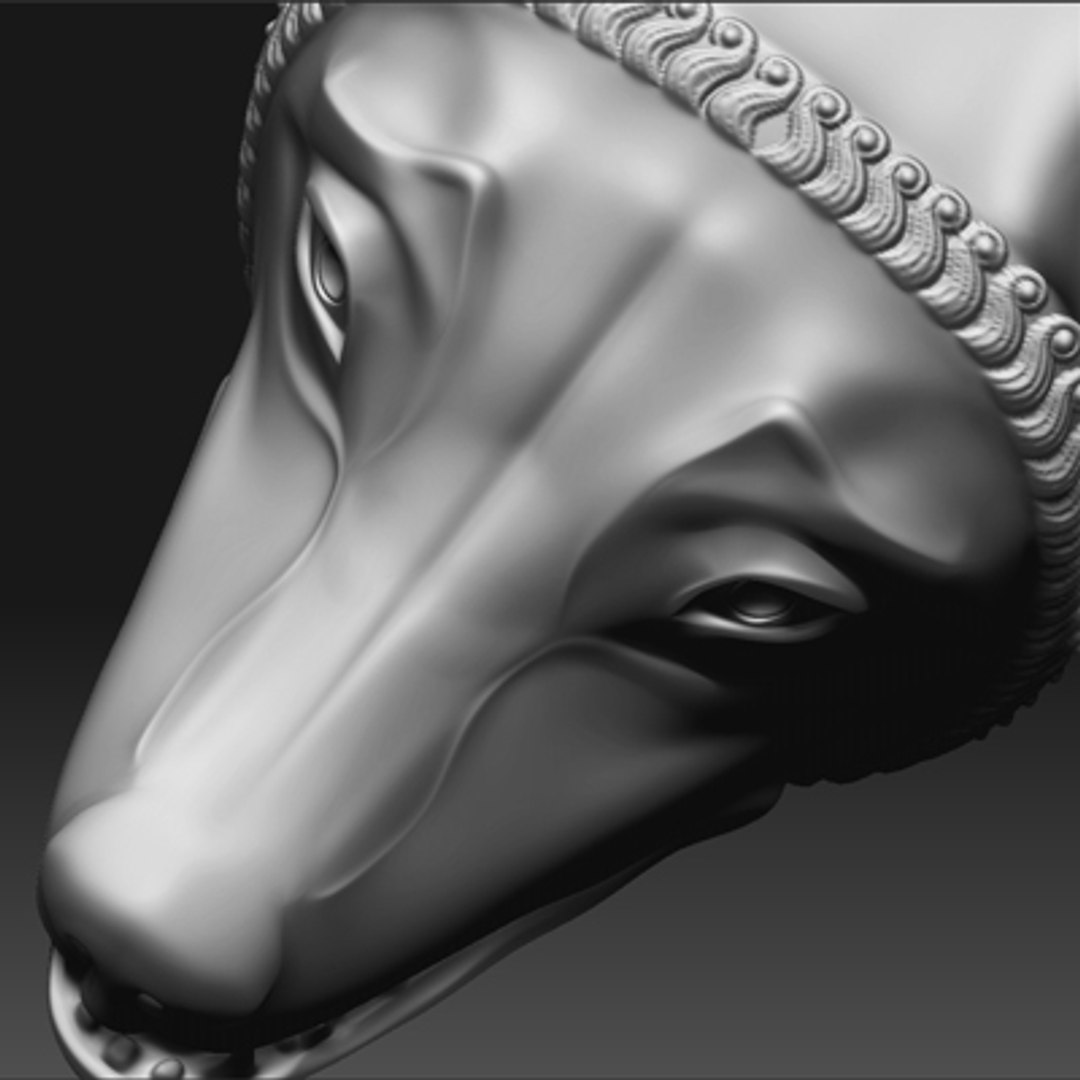 Roman Head 3d Model