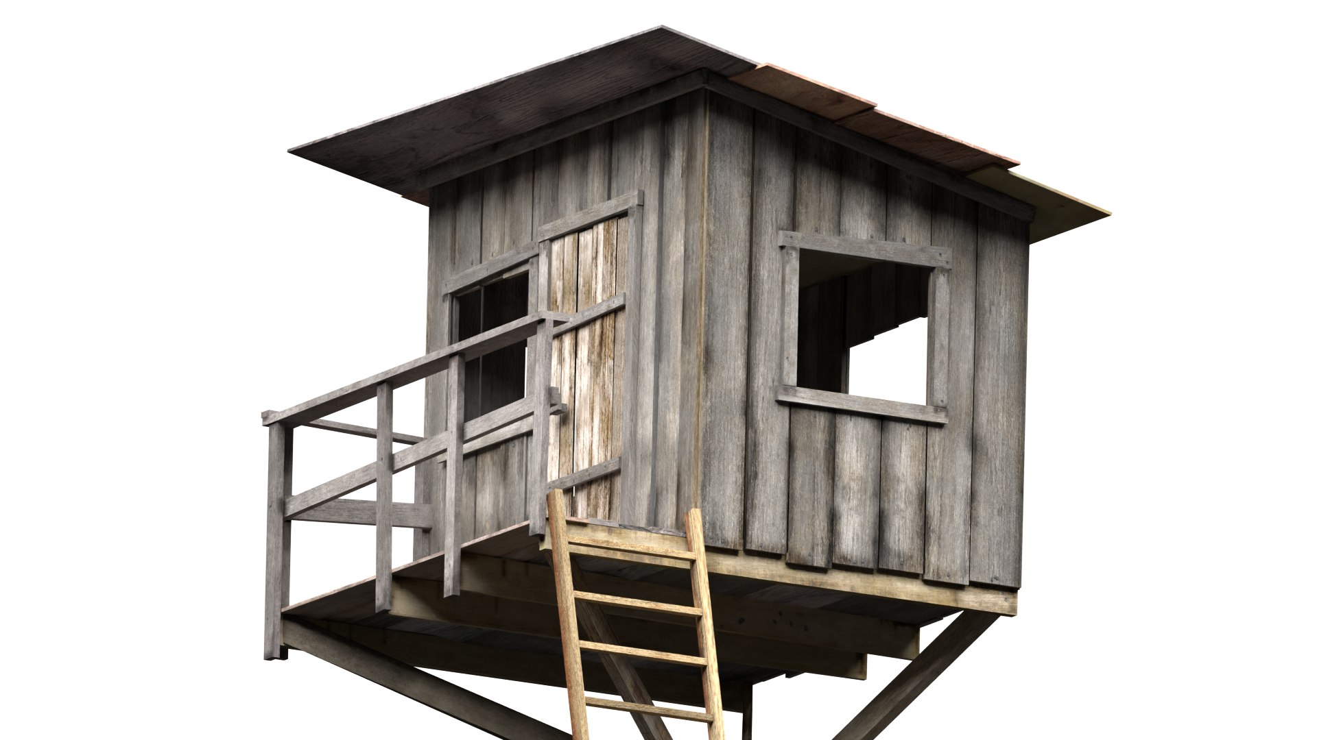 Treehouse 3D Model - TurboSquid 2062792