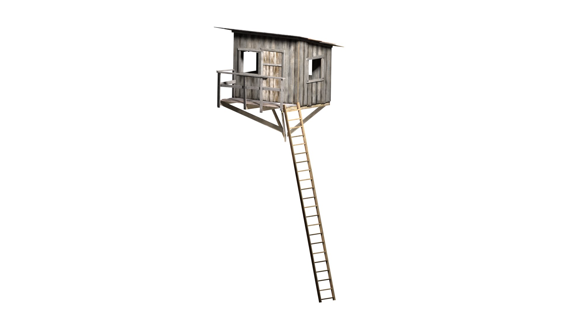 Treehouse 3D model - TurboSquid 2062792