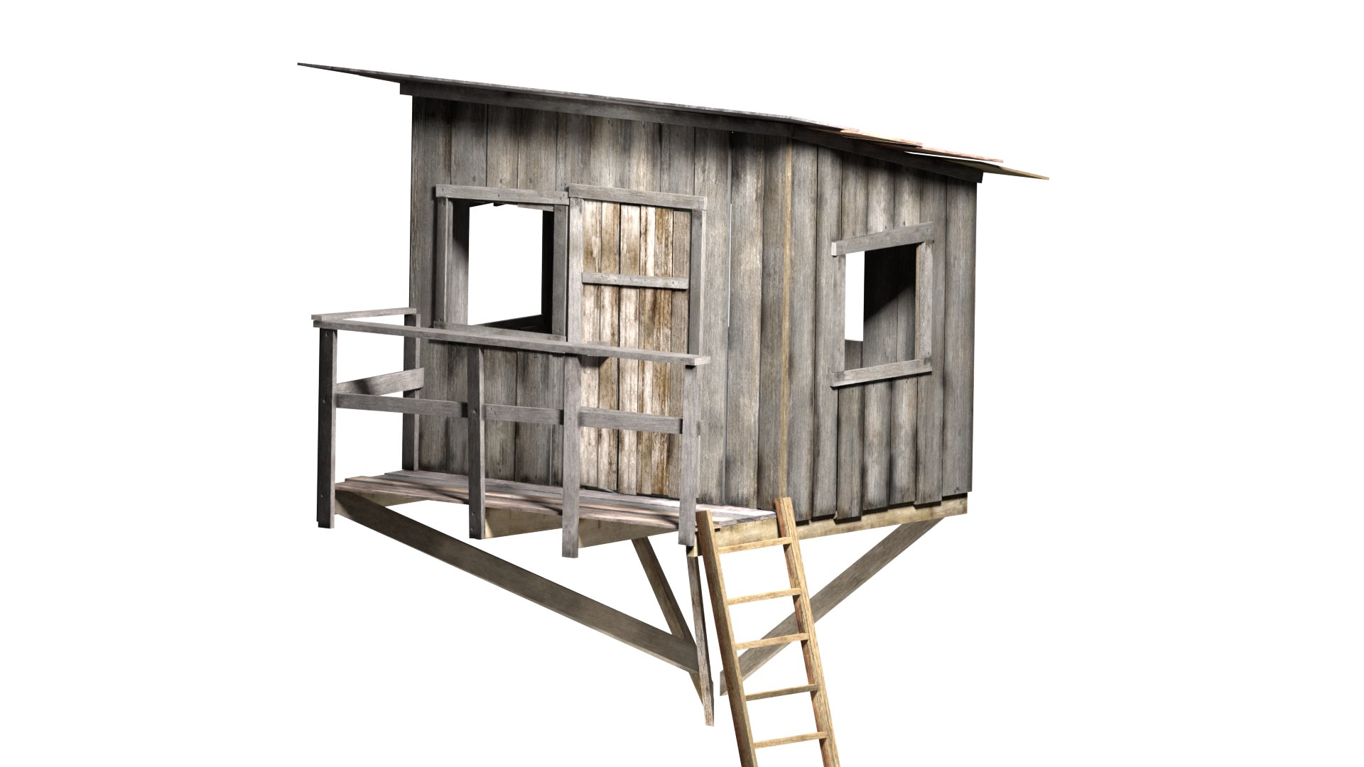 Treehouse 3D Model - TurboSquid 2062792