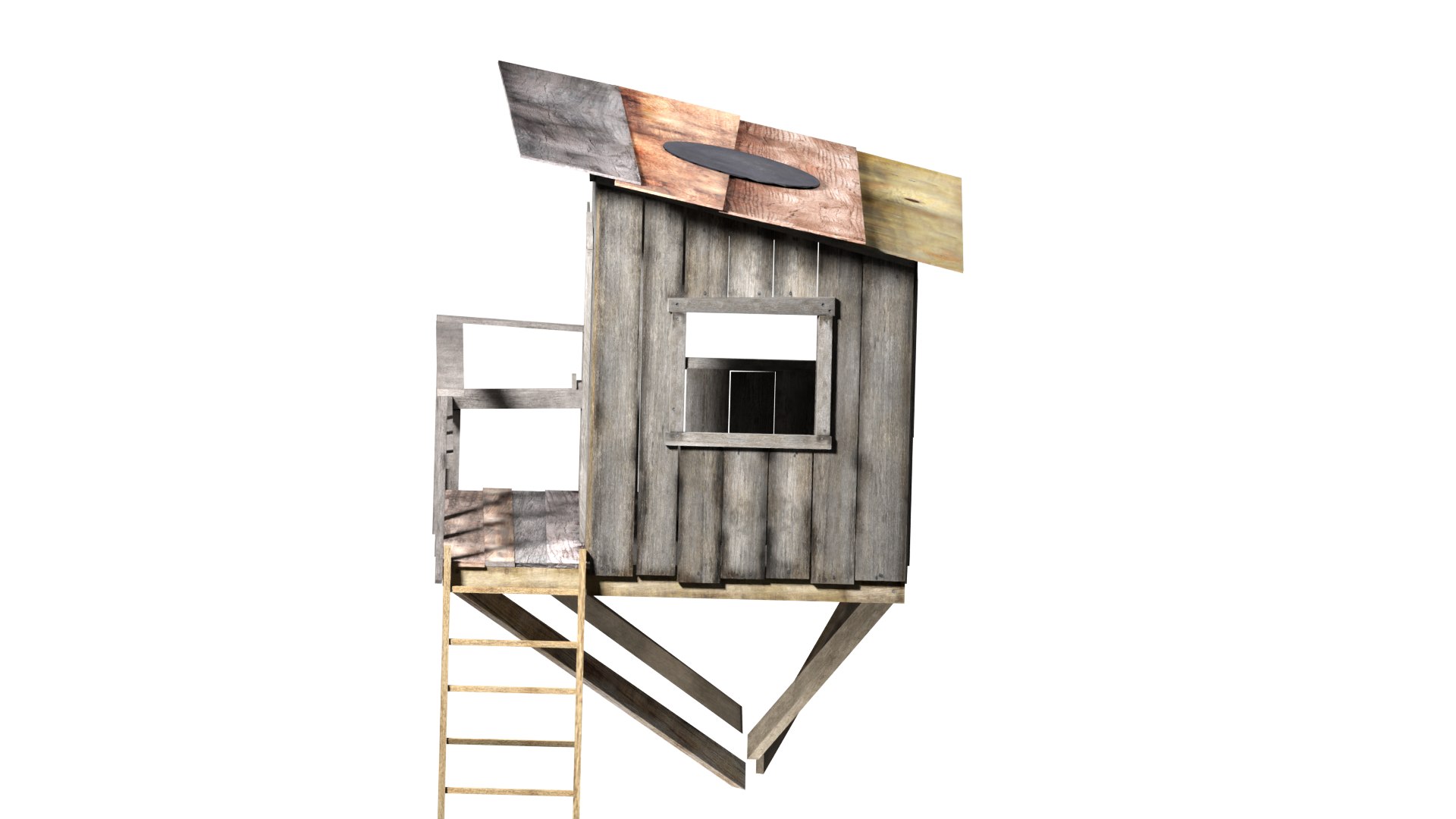 Treehouse 3D Model - TurboSquid 2062792
