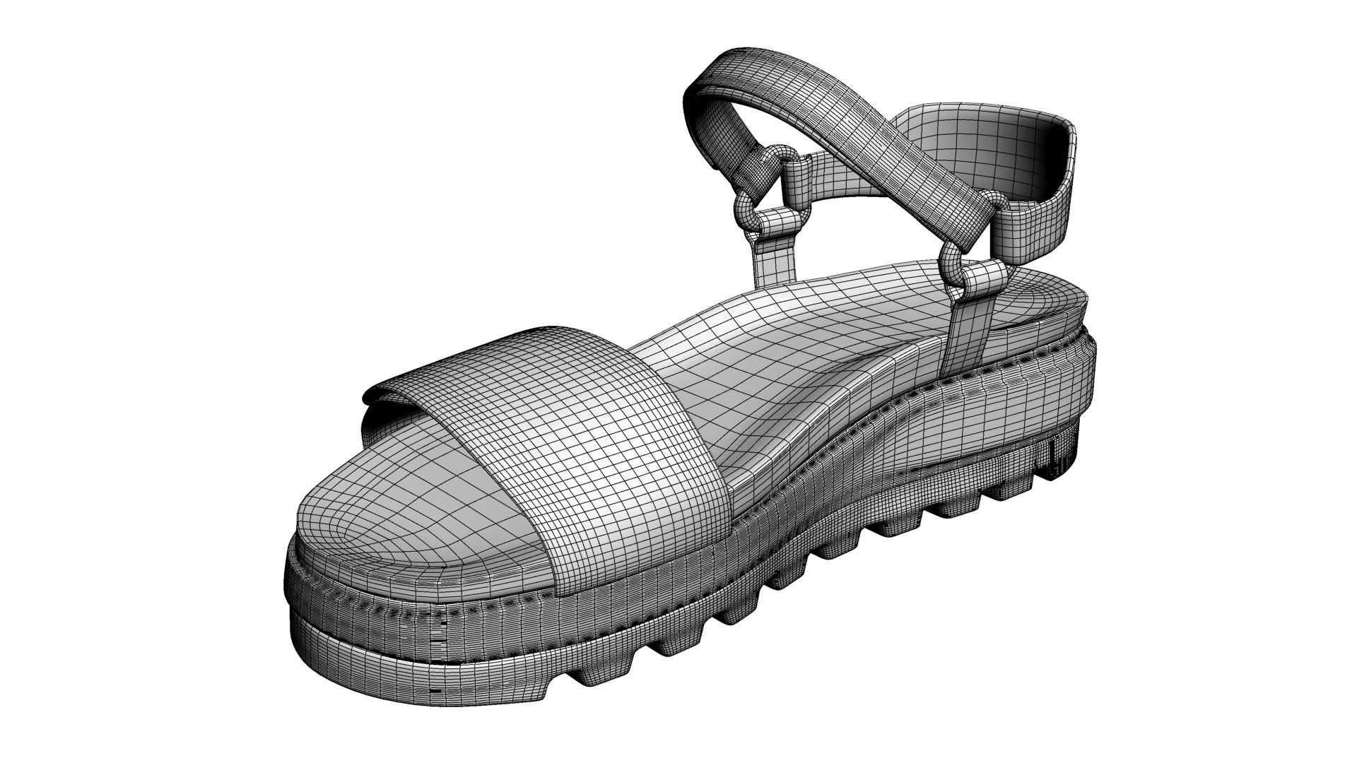 3D Standard Sandal - TurboSquid 1973357