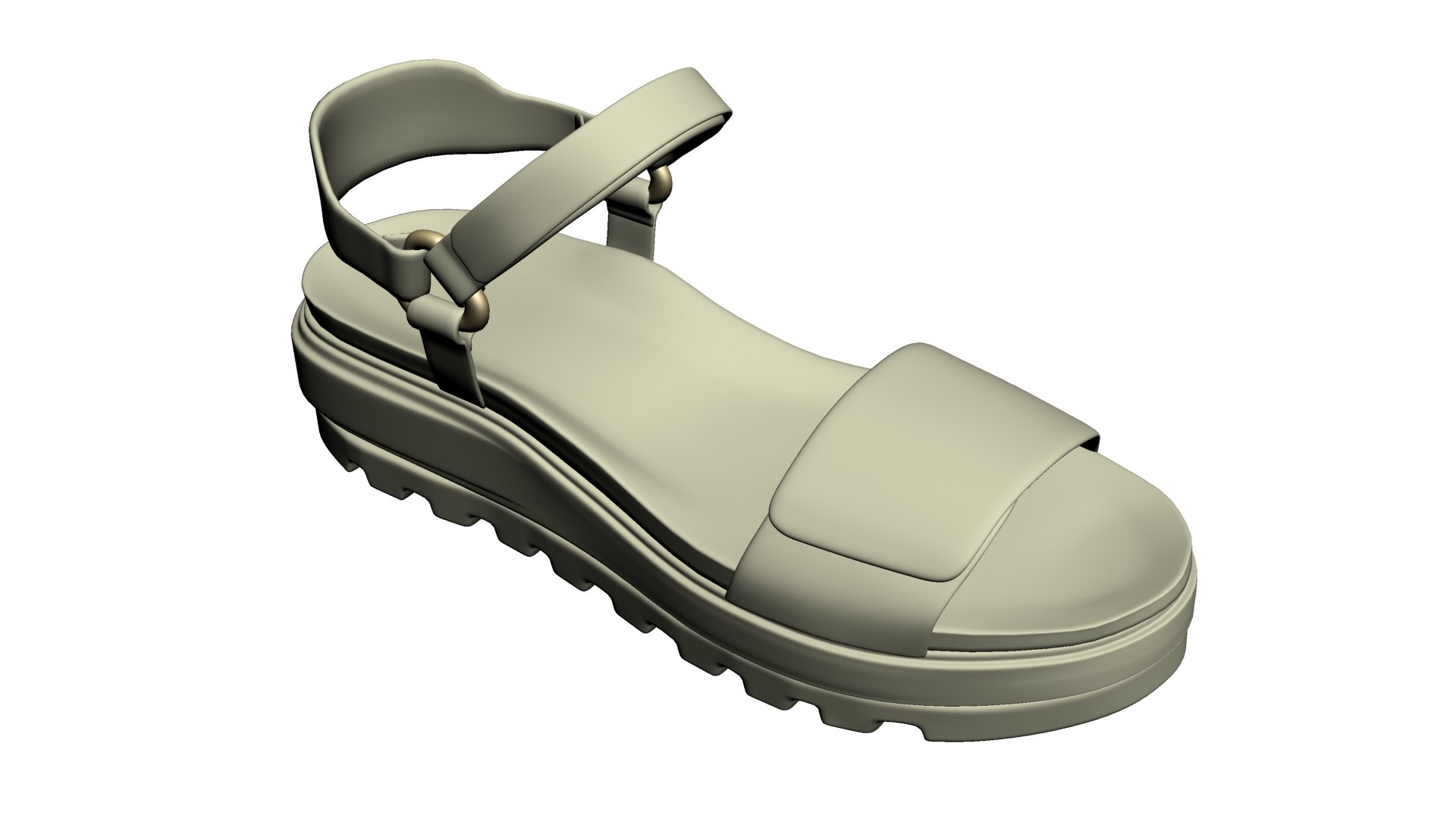 3D Standard Sandal - TurboSquid 1973357