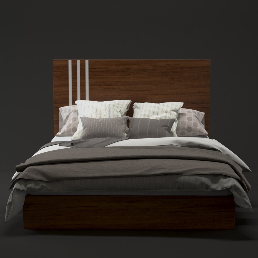 3d Modern Bed Model