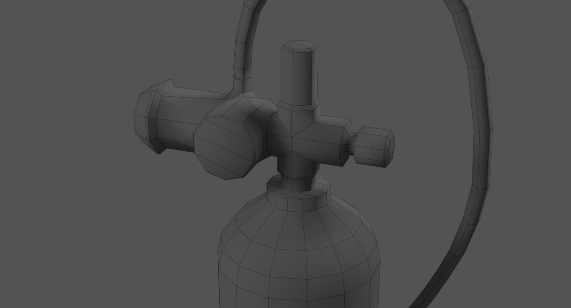 3D Model Oxygen Tank Resuscitator Kit - TurboSquid 1270143