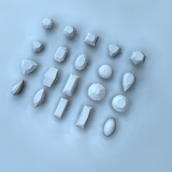 maya ultimate gem cut